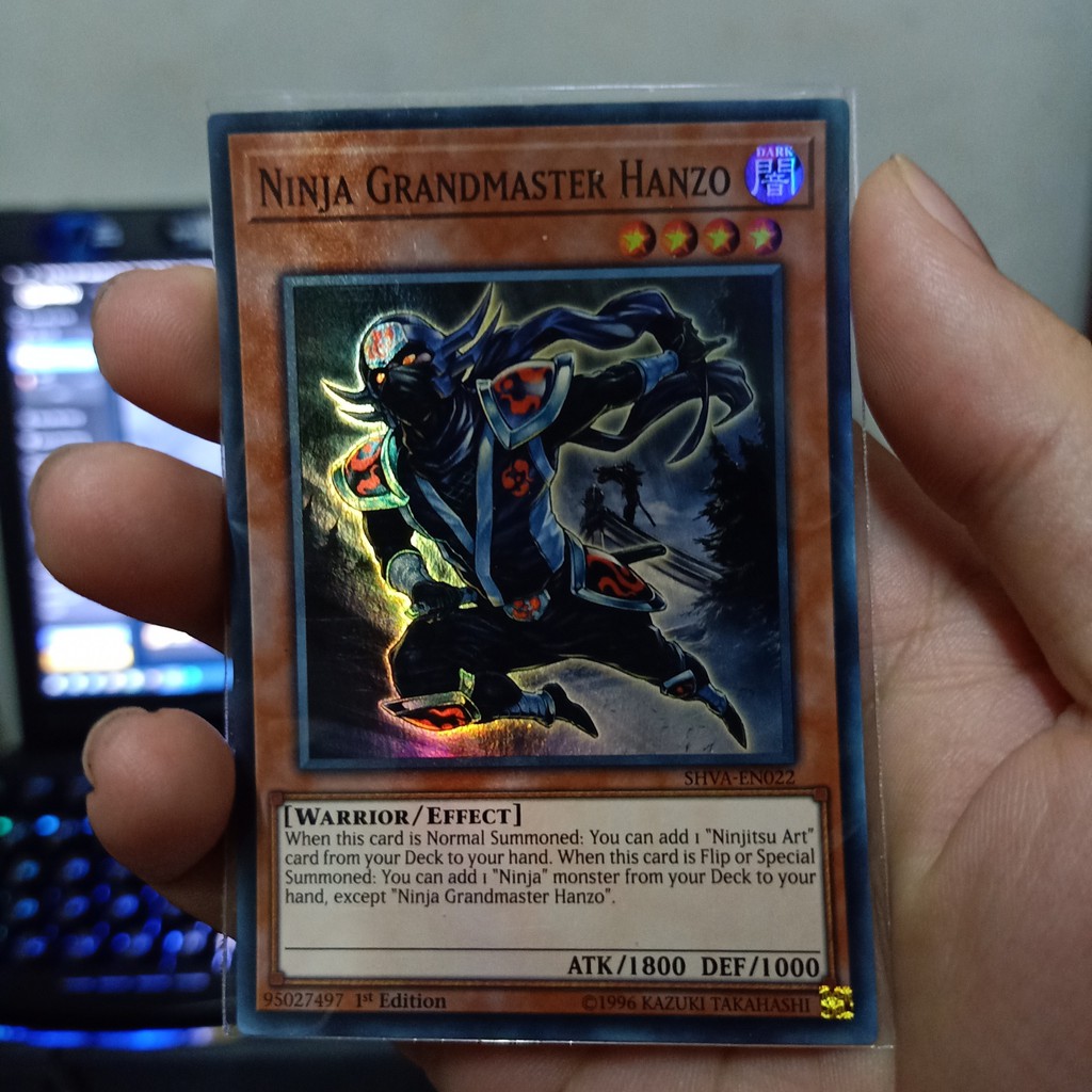 [YGOVKIDS] Bài Yu-Gi-Oh! Ninja Grandmaster Hanzo - SHVA-EN022 - Super ...