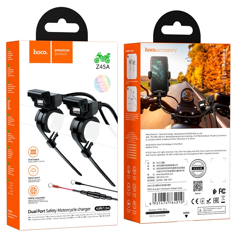 Combo giá đỡ điện thoại Hoco CA93, CA73, HK45 + Tẩu Sạc Z45A - Chính ...