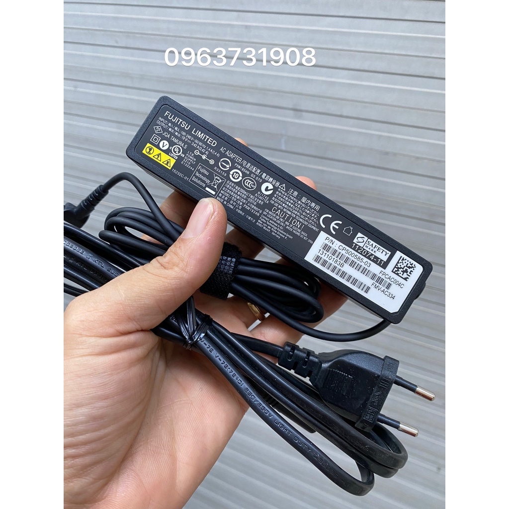 Bộ sạc laptop Fujitsu Stylistic Q736, Q775, R726, Q616, Q737, Q738 19v ...