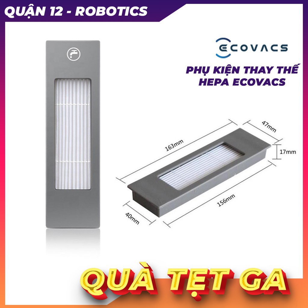 Phụ kiện thay thế Lọc Bụi Ecovacs T9/T8/T5/N8 | Shopee Việt Nam
