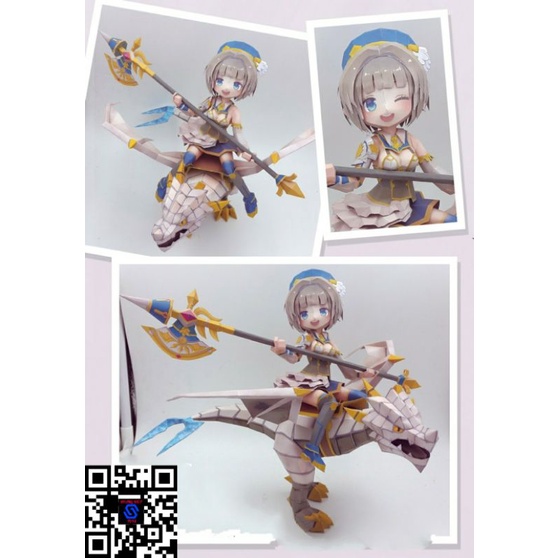 Mô hình giấy anime girl Excelia [Shironeko] | Shopee Việt Nam