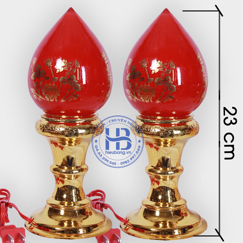 Đèn thờ trái đào 16cm, 17cm, 23cm, 29cm - Hỏa tốc - Nhiều size để lựa chọn | Shopee Việt Nam