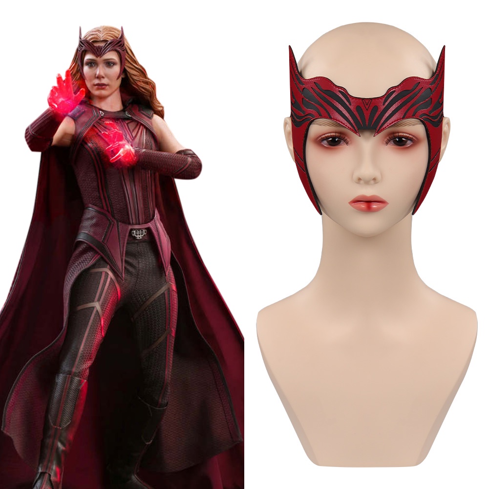Wanda Maximoff Phụ Kiện Hóa Trang Phù Thủy Mặt Nạ Sẹo Cho Nữ | Shopee ...
