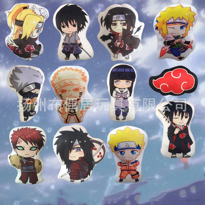 Gối Nhồi Bông Hình Nhân Vật Naruto Sasuke Akatsuki Itachi Hinata Madara ...