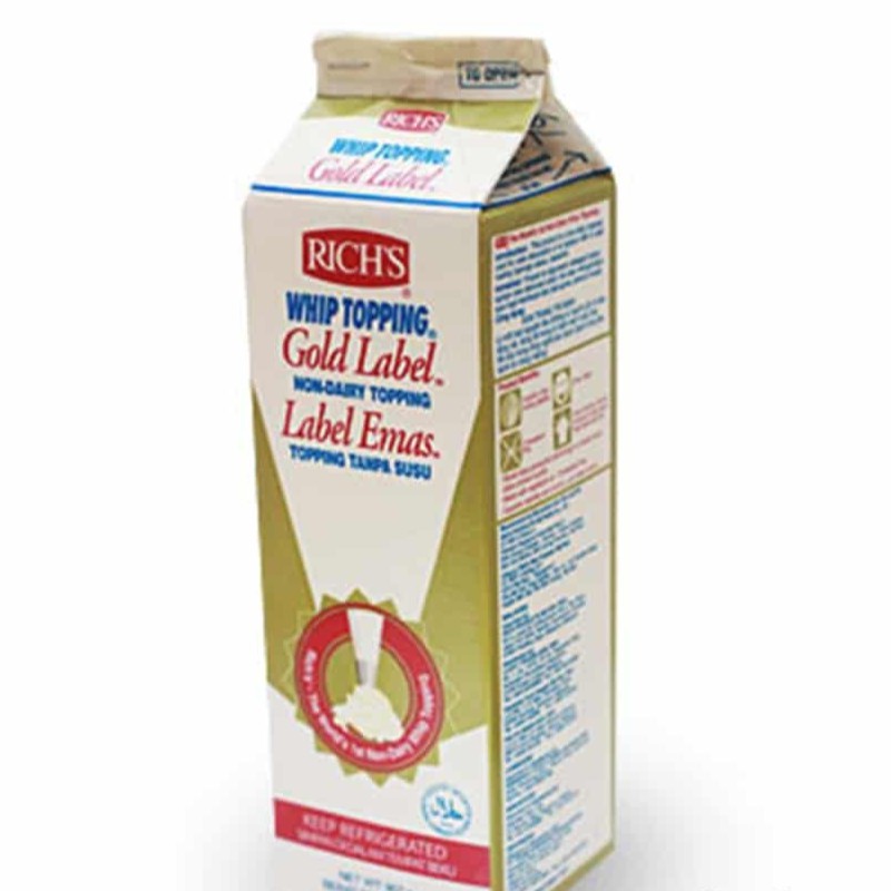 KEM TOPPING GOLD LABEL HIỆU RICH’S HỘP 907G | Shopee Việt Nam