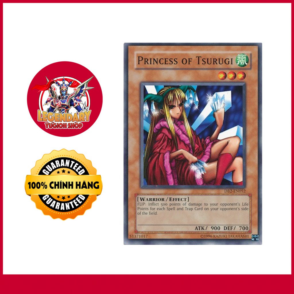 [Thẻ Bài Yugioh Chính Hãng] Princess of Tsurugi | Shopee Việt Nam