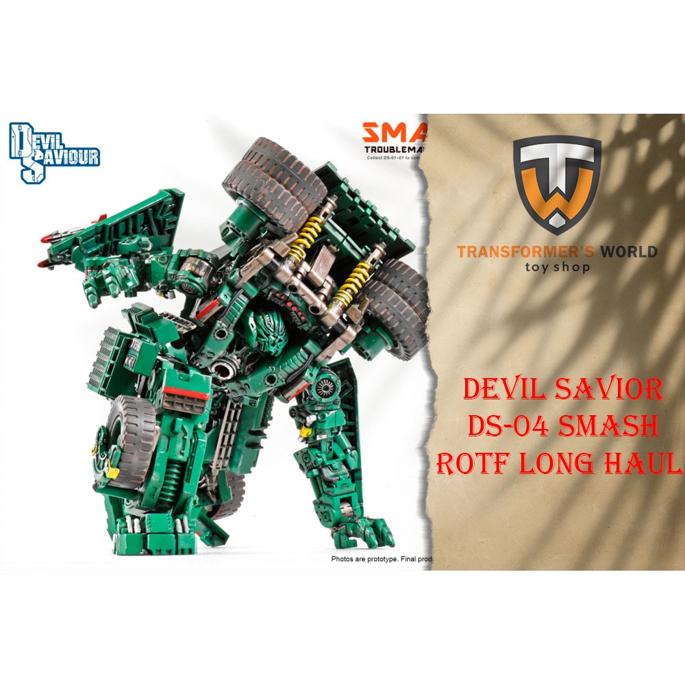 Mô hình Devil Savior DS-04 DS04 Smash ROTF Long Haul | Shopee Việt Nam