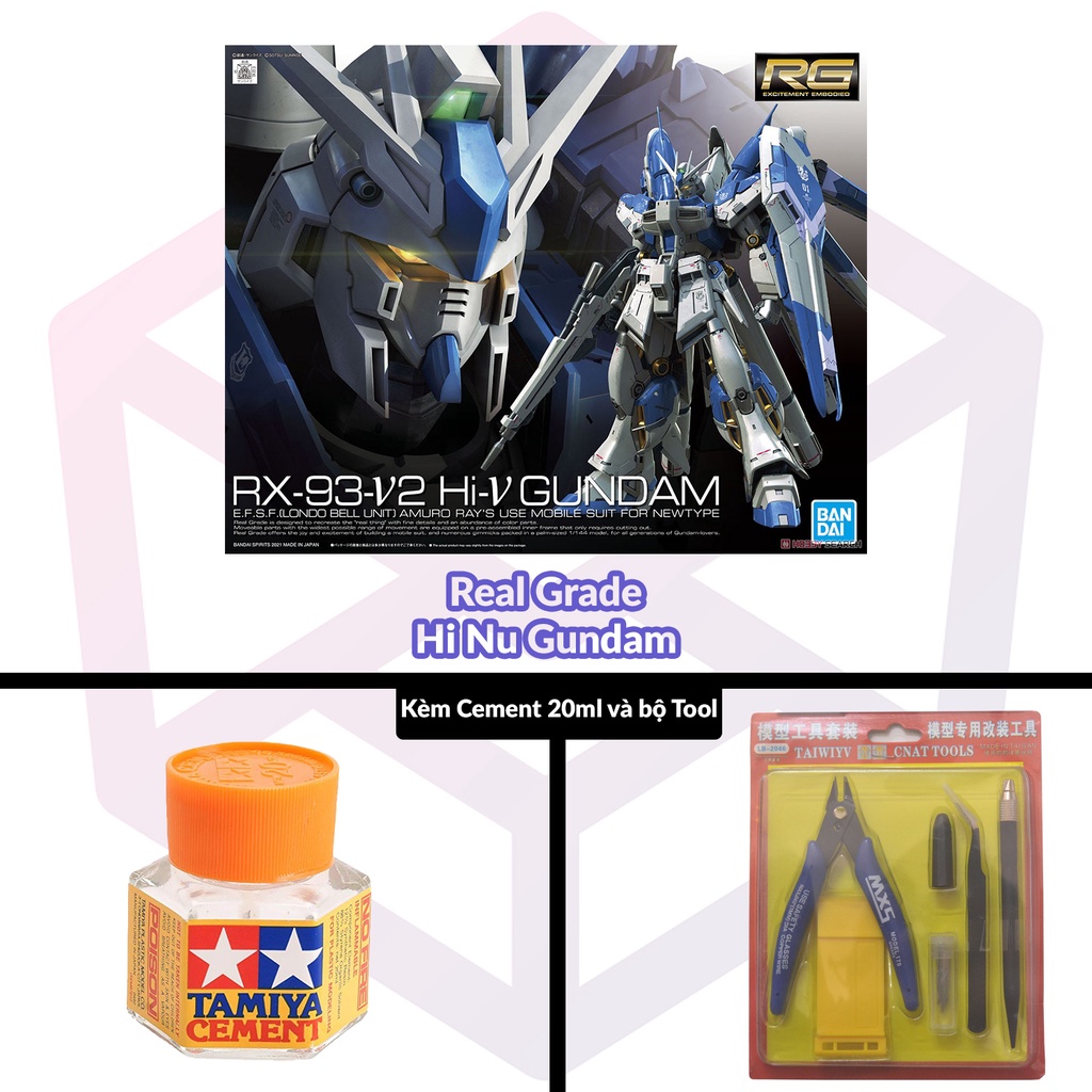 Mô Hình Gundam Bandai RG 36 Hi Nu Gundam 1/144 Mobile Suit Gundam [GDB ...