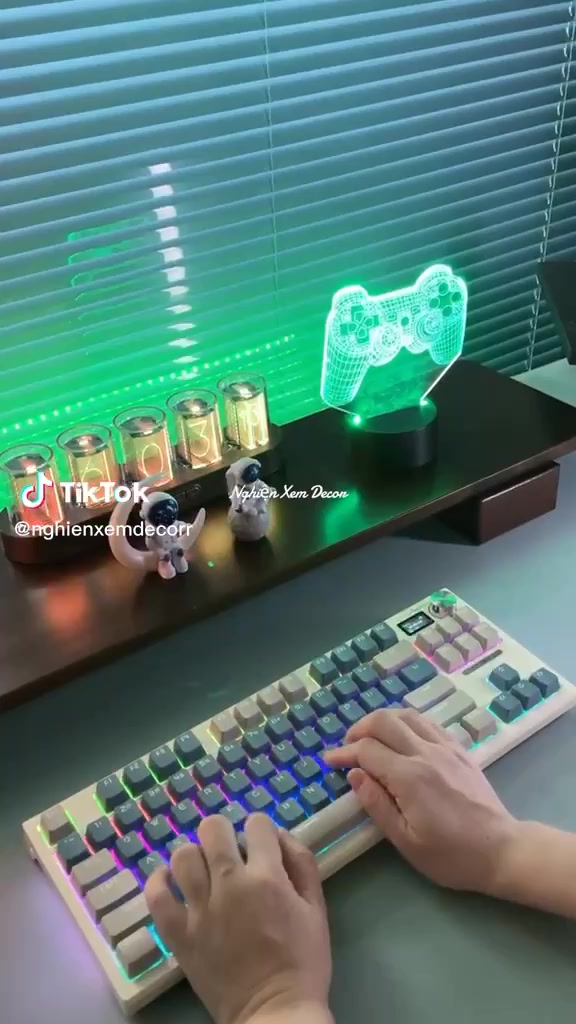 Bàn Phím Cơ HOTSWAP LANGTU LT84 PRO Ver 2 - Màn Hình Led, Núm Tùy Chỉnh ...