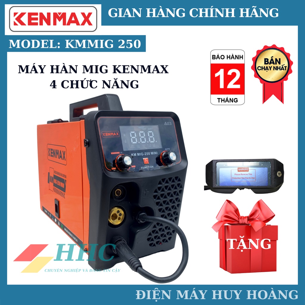 Máy hàn MIG 250 Mini KENMAX không dùng khí | Shopee Việt Nam