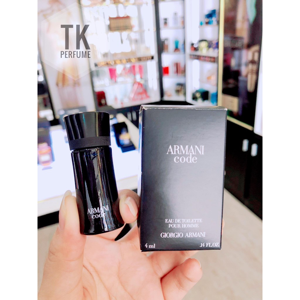 Nước hoa nam Armani Code Pour Homme 4ml | Shopee Việt Nam