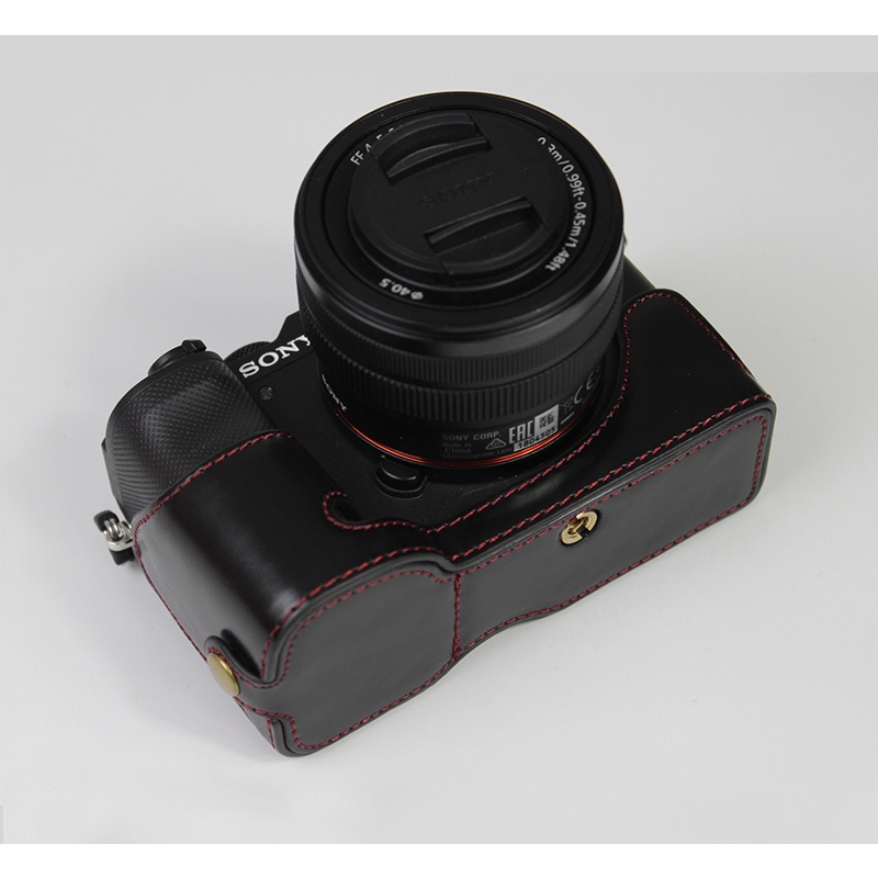 Bao Da PU Bọc Máy Ảnh Sony A7C Alpha 7C ILCE-7C Kèm Pin Mở Đáy Tiện ...
