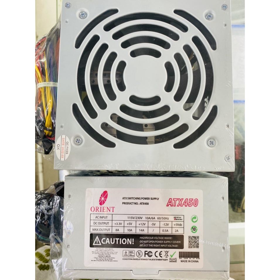 Nguồn Máy Tính PSU Orient ATX450 công suất 450W Fan 12 - Hàng chính hãng | Shopee Việt Nam