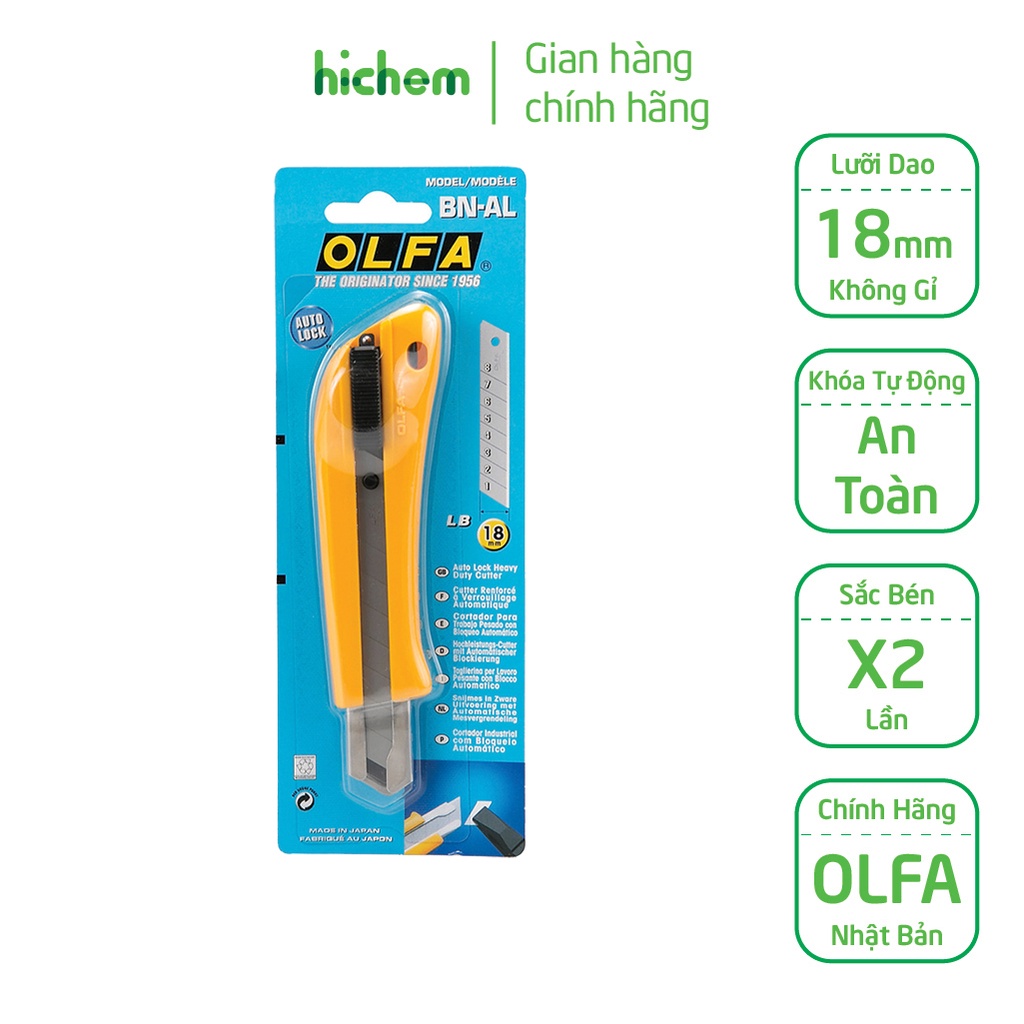 Dao cắt OLFA BN-AL cắt bìa cứng, tấm vách hàng Nhật Bản | Shopee Việt Nam