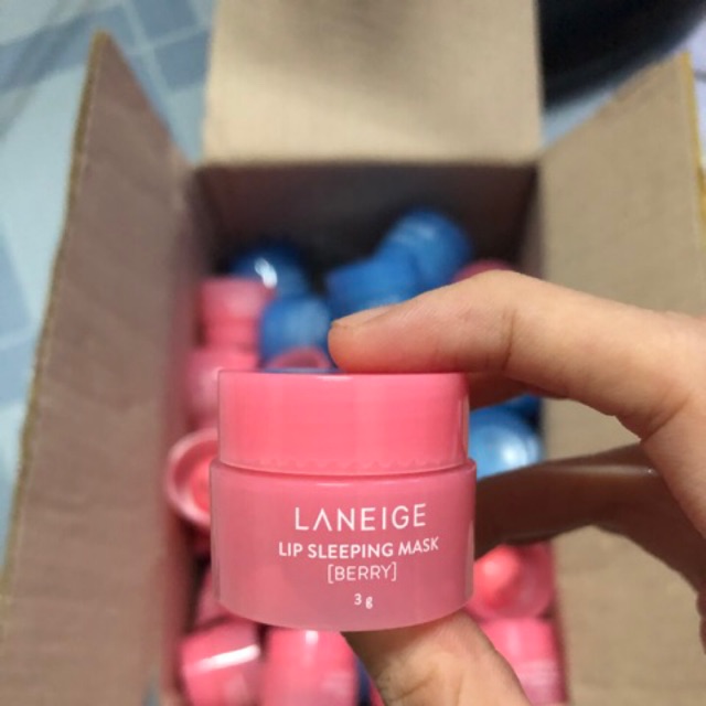 Mặt nạ Ủ môi la-nei-ge hàn quốc hàng chính hãng size mini | Shopee Việt Nam