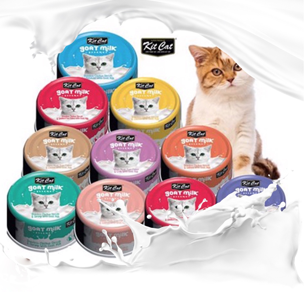 Kit Kat Cat Gourmet Goat Milk - Pate Sữa Dê dinh dưỡng dành cho mèo mọi ...