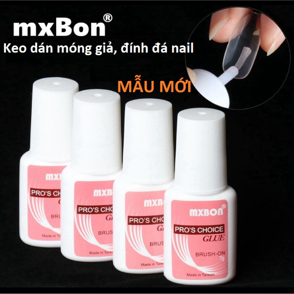 Keo dán móng giả siêu chắc mxbon 7g | Shopee Việt Nam
