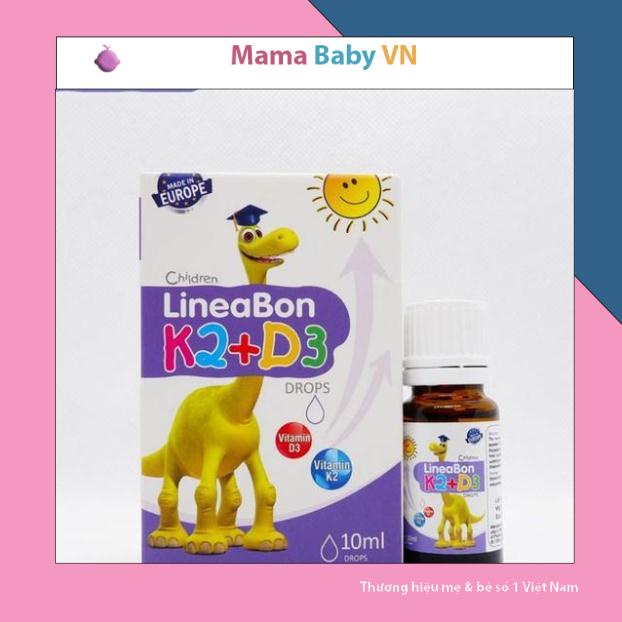 LineaBon K2+D3 - Bổ sung vitamin K2, D3. Tăng cường hấp thu canxi tối đa (Lọ 10ml) / Bestical bổ ...