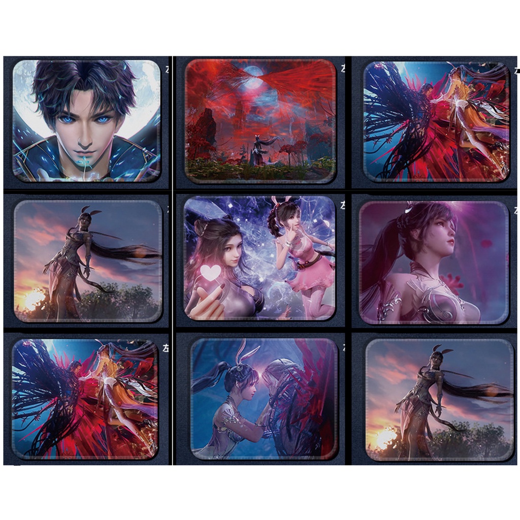 Lót chuột phim Đấu La Đại Lục Đường Tam Tiểu Vũ size 300x250x3mm | Shopee Việt Nam