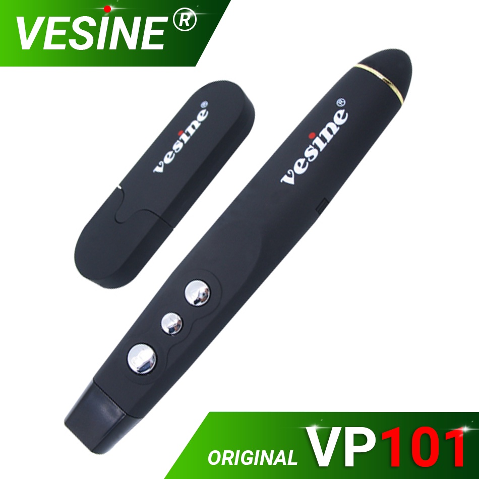 Bút trình chiếu Vesine VP-101 thuyết trình powerpoint VP101 laser ...
