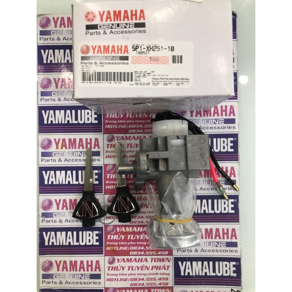 Bộ ổ khóa NOUVO 4 zin chính hãng yamaha | Shopee Việt Nam
