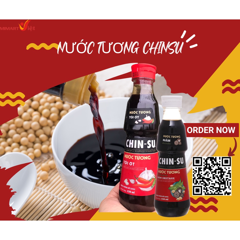 Nước Tương (Xì Dầu) Chin-Su Chai 330ml | Shopee Việt Nam