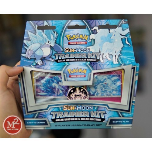 Hộp thẻ bài Pokemon TCG Sun & Moon Alolan Sandslash và Alolan Ninetales ...