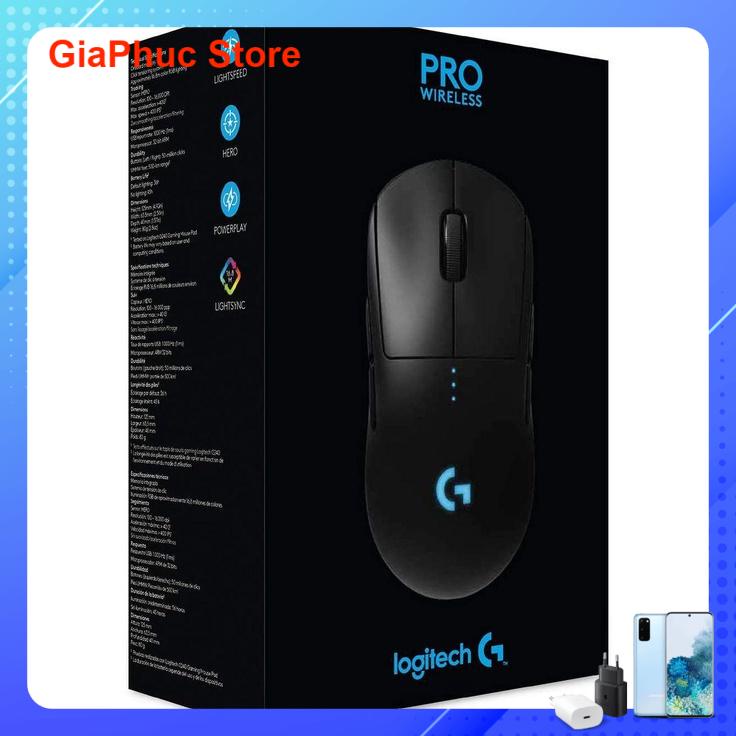 [Bảo hành 24 tháng] Chuột Wireless Logitech G PRO Gaming HERO - Hàng ...