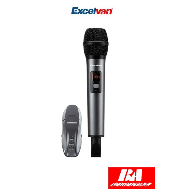 Micro Karaoke không dây Excelvan K18V, 01 mic, VHF | Shopee Việt Nam