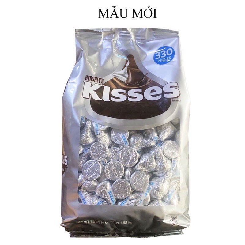 3/2025]Kẹo chocolate Hershey’s Kisses Milk 1.58kg của 🇺🇸 | Shopee Việt Nam
