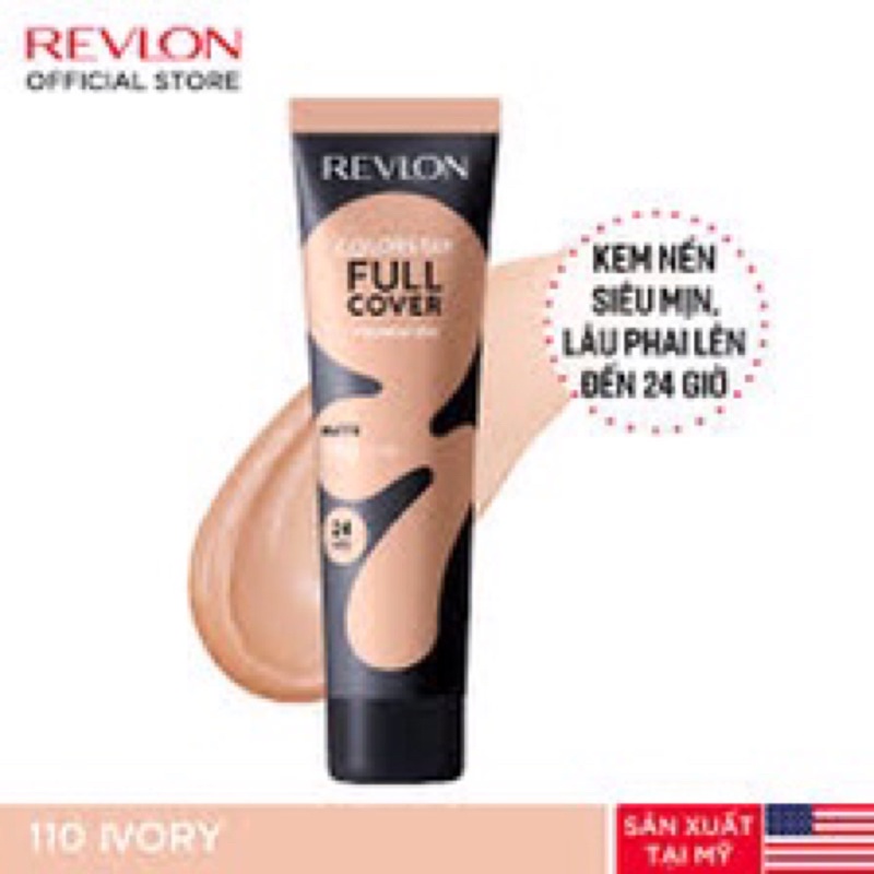 Kem nền dành cho da dầu: Revlon Colorstay Full Cover 30ml | Shopee Việt Nam
