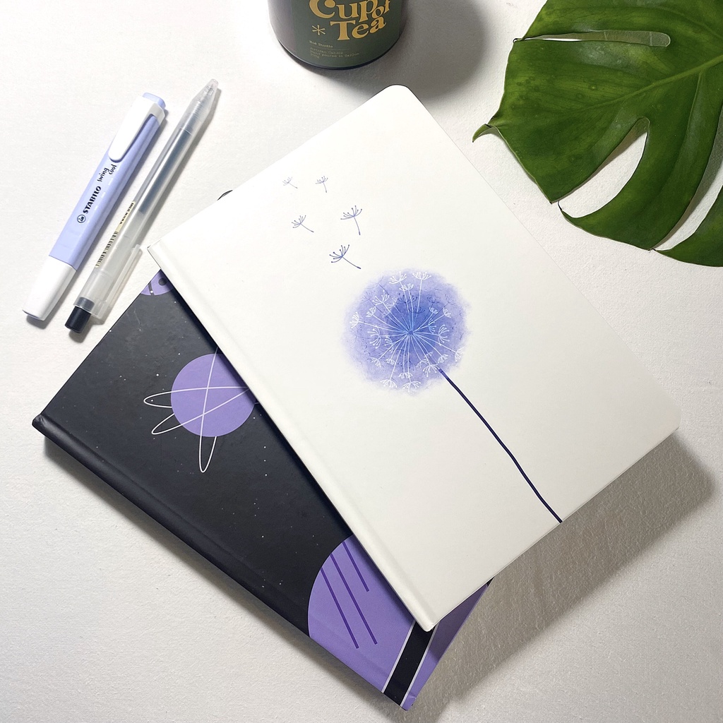 Sổ Tay Bullet Journal Bìa Cứng Mee Notebook giấy trơn 100 gsm A5 ...