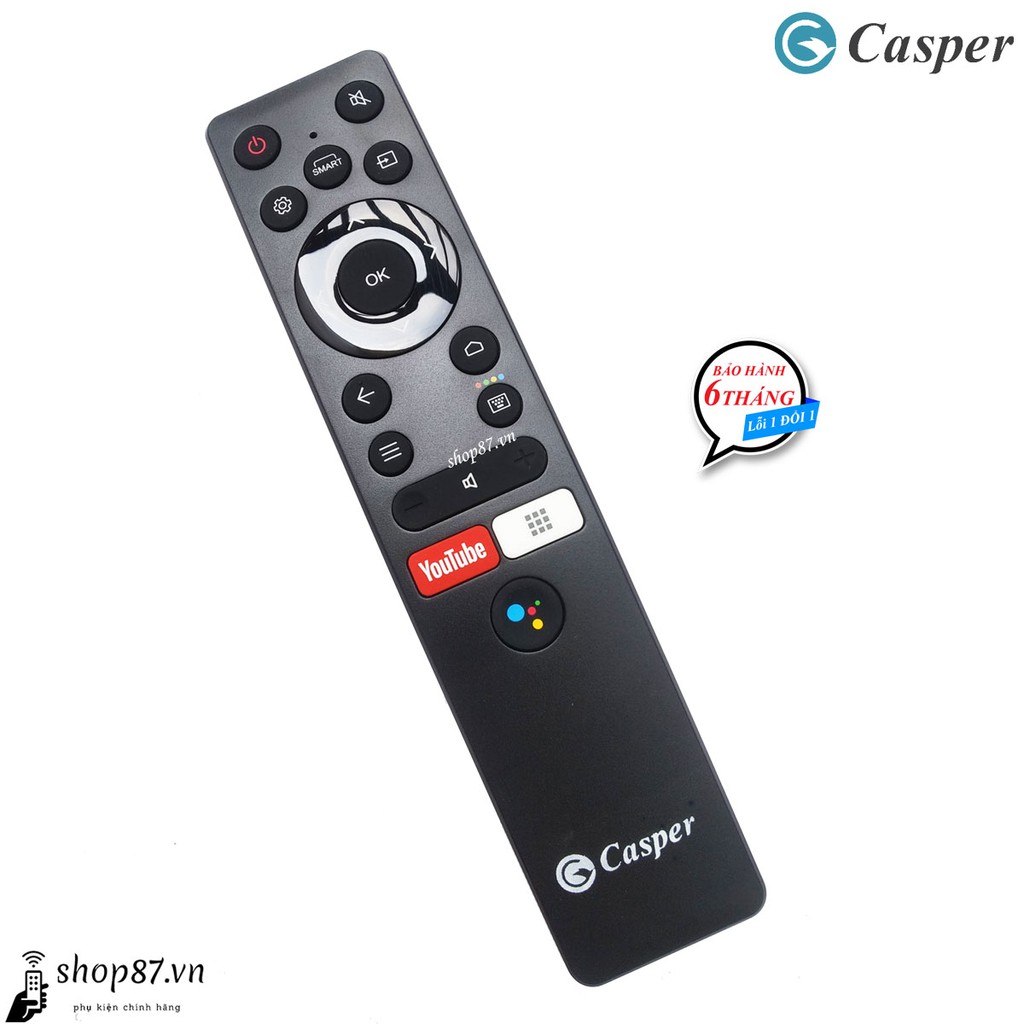 Điều khiển tv Casper giọng nói chính hãng | Shopee Việt Nam