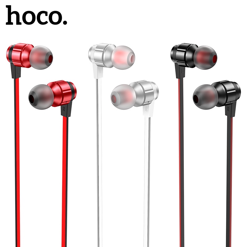 Tai nghe có dây HOCO. M85 1.2m 3.5mm điều chỉnh âm lượng kèm micro cho điện thoại Xiaomi MP3 ...