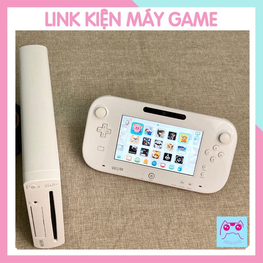 Máy chơi Game Nintendo Wii U ( Cài Sẫn Game, 100% Ngôn Ngữ Anh ...