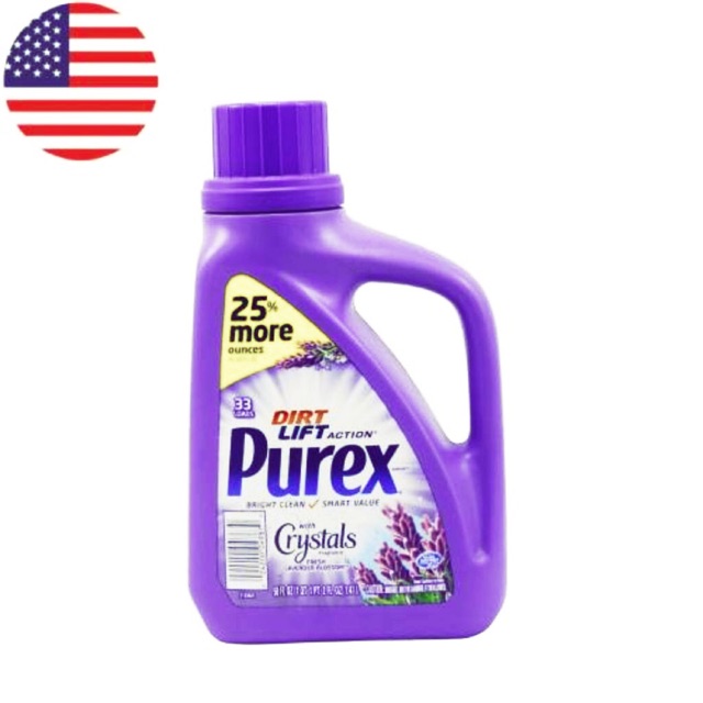Nước giặt Purex Lavender Fresh 1.47lít - Nhập khẩu Mỹ | Shopee Việt Nam