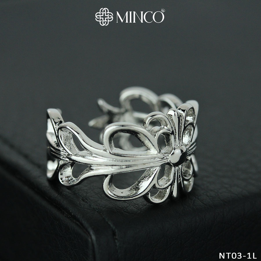 Nhẫn Chrome Heart Freesize Minco Accessories Phong Cách Cá Tính phụ kiện thời trang Dành Cho Nam ...