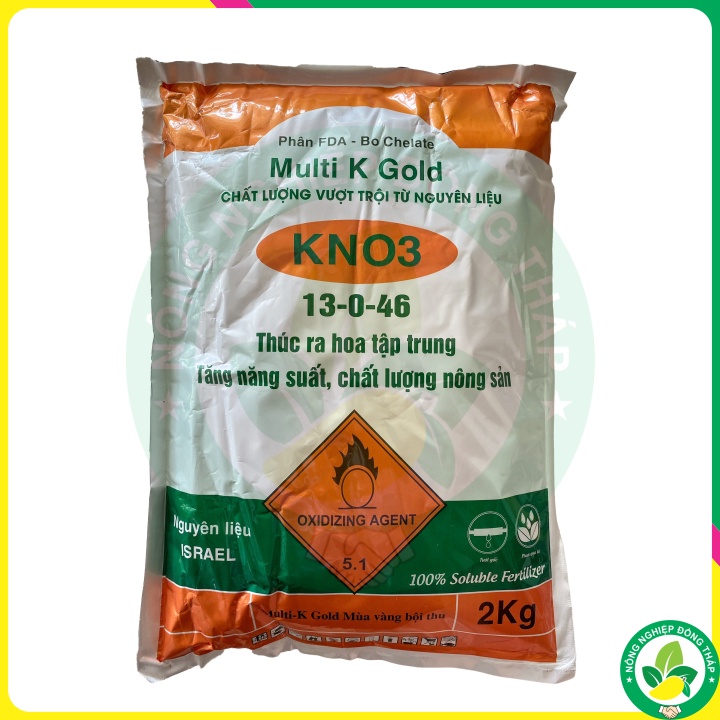 Phân FDA – Bo Chelate Multi K Gold KNO3 13-0-46 (Gói 2kg) | Shopee Việt Nam