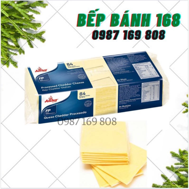 Phô mai lát Anchor 1040g [84 lát] / Phô mai [New Zealand] Cheddar Cheese 1040g (halal) | Shopee ...