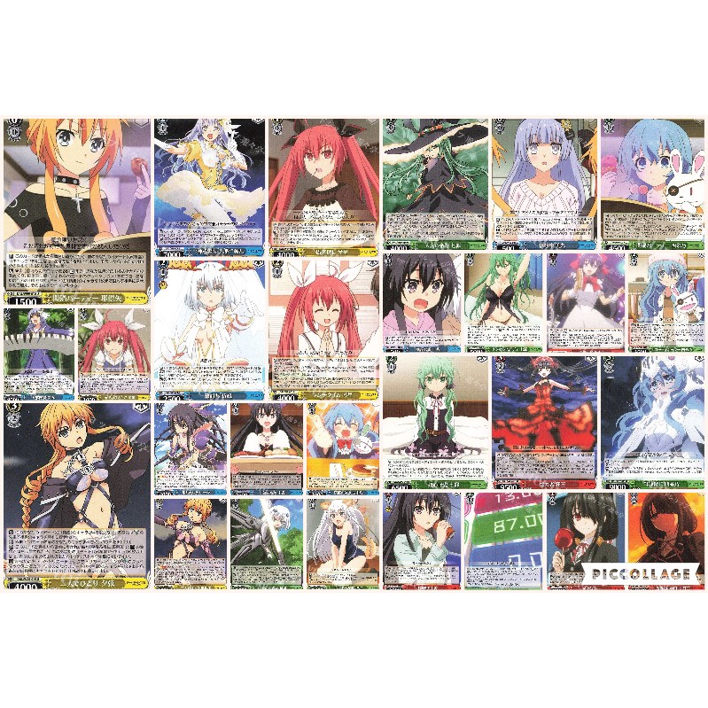 [ Ora Ora ] Tổng hợp lá bài thẻ bài Anime Date A Live 1 Chính Hãng Nhật ...