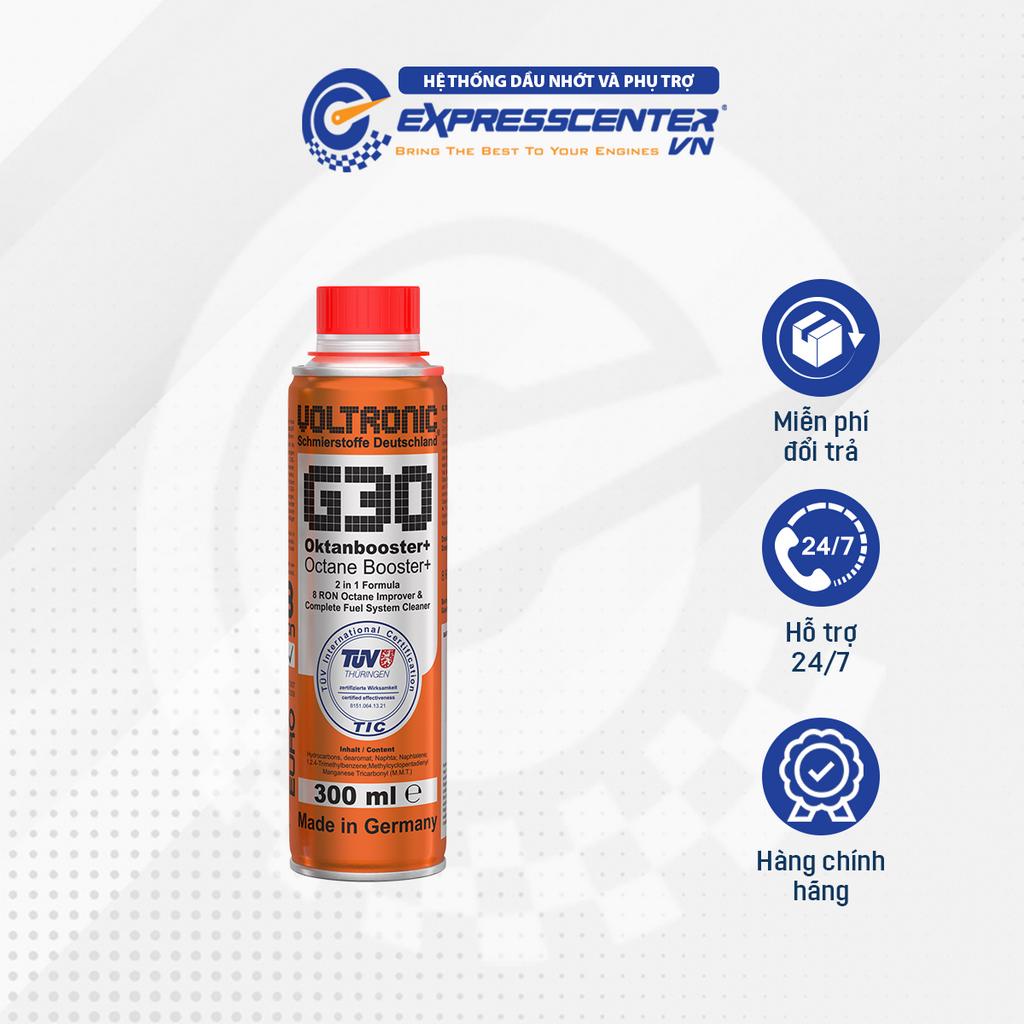 Phụ gia xăng Voltronic G30 Octane Booster 300ml | Shopee Việt Nam