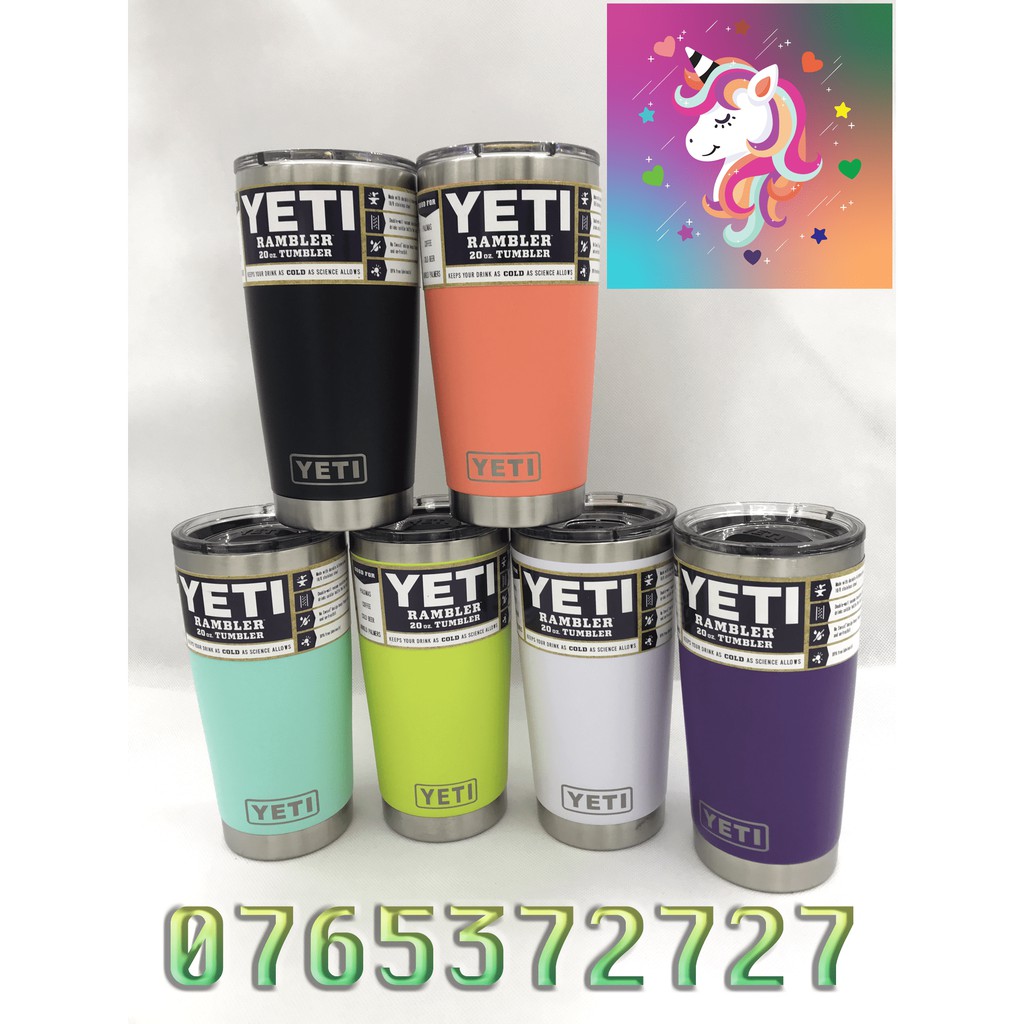 Ly giữ nhiệt Yeti xuất dư 20 Oz - 600 ml | Shopee Việt Nam