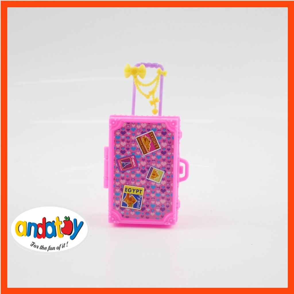 Phụ kiện búp bê mô hình vali cho búp bê barbie ANDATOY AD904 | Shopee ...