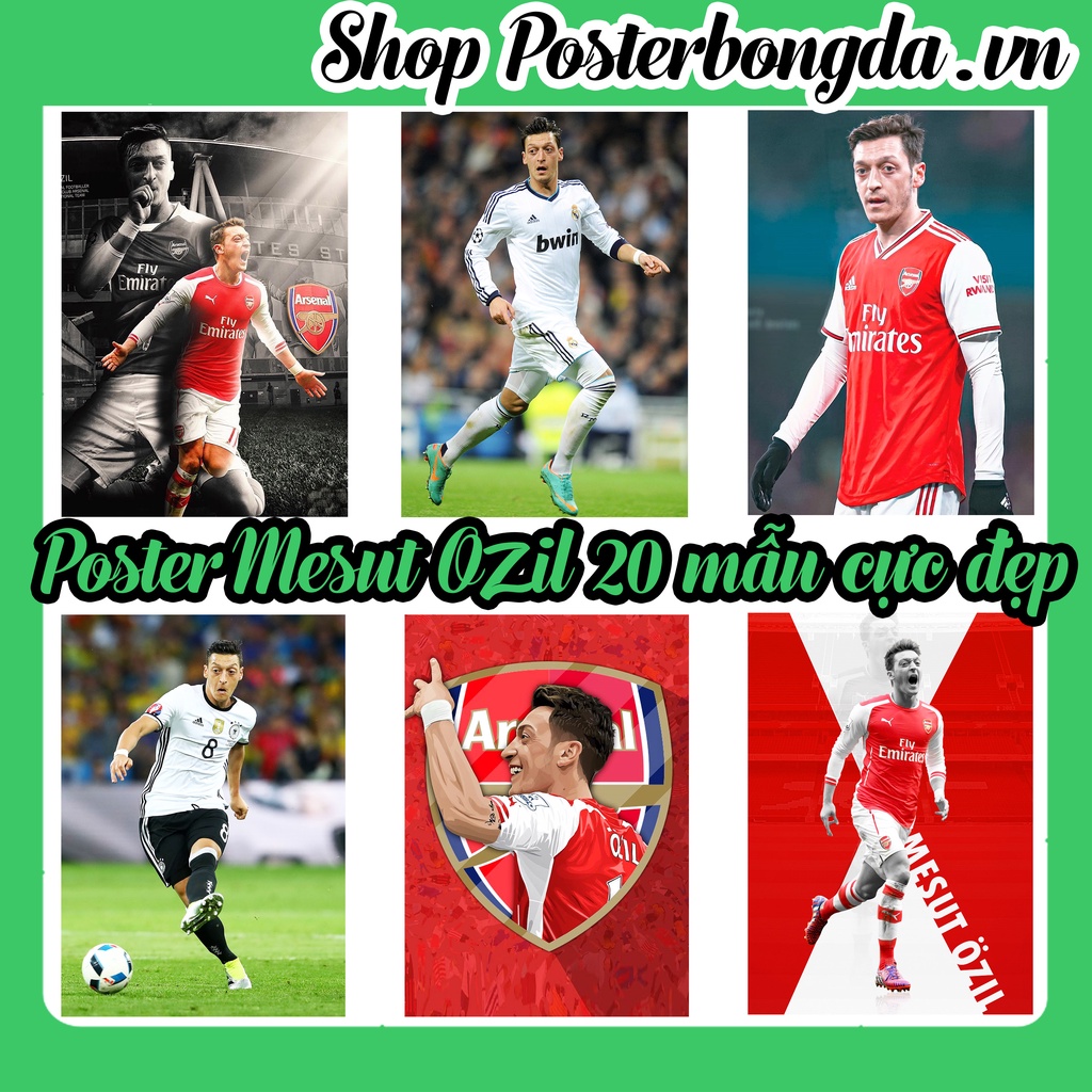 Poster Bóng Đá Mesut Ozil, Poster Mesut Ozil Cực Đẹp, Poster Bóng Đá Có ...