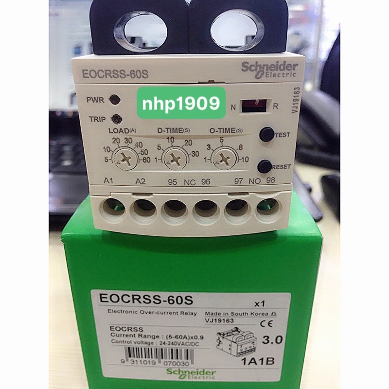 Relay bảo vệ EOCR-SS-60S Schneider | Shopee Việt Nam