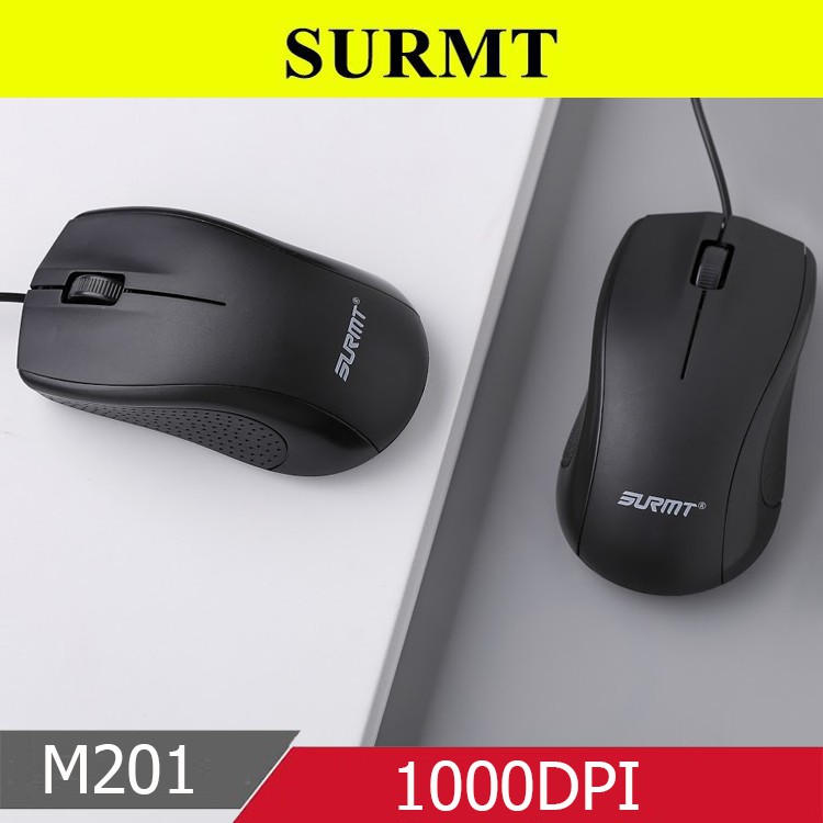 Chuột Máy Tính Có Dây M201 SURMT Chính Hãng - BH 12 Tháng | Shopee Việt Nam