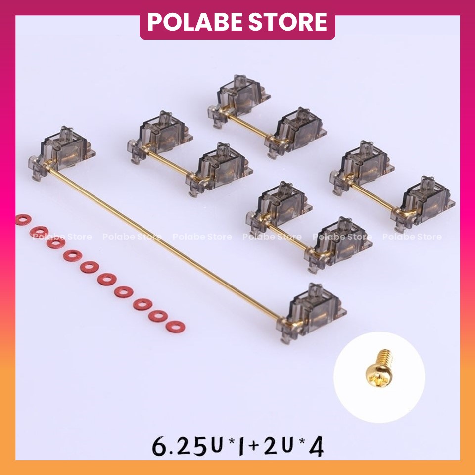 STAB DUROCK V2 hàng xịn chính hãng Durock Stab PCB Mount Stab bàn phím ...