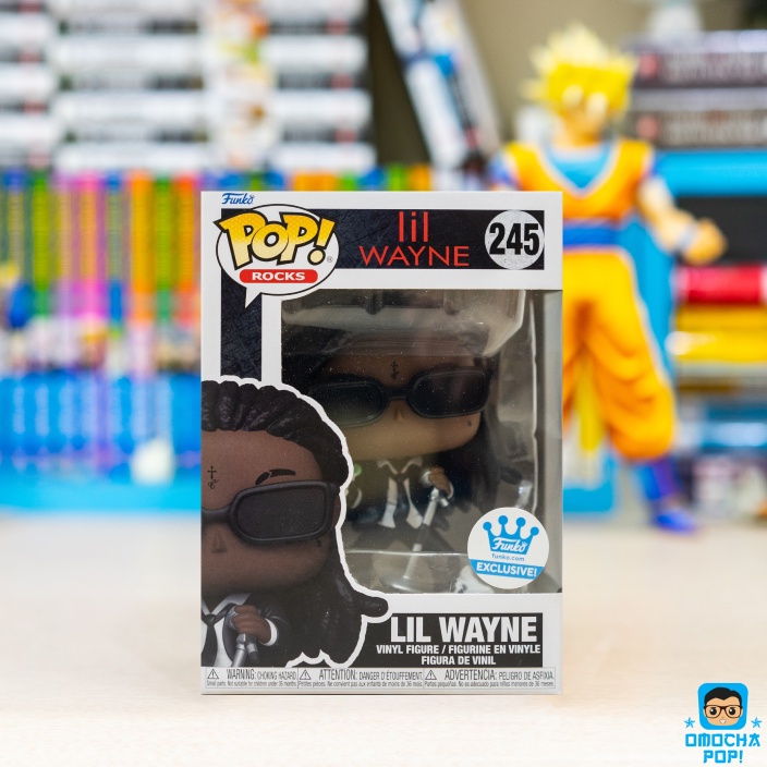 Mô Hình Chính Hãng Funko Pop Rocks: Lil Wayne with Lollipop #245 Funko ...