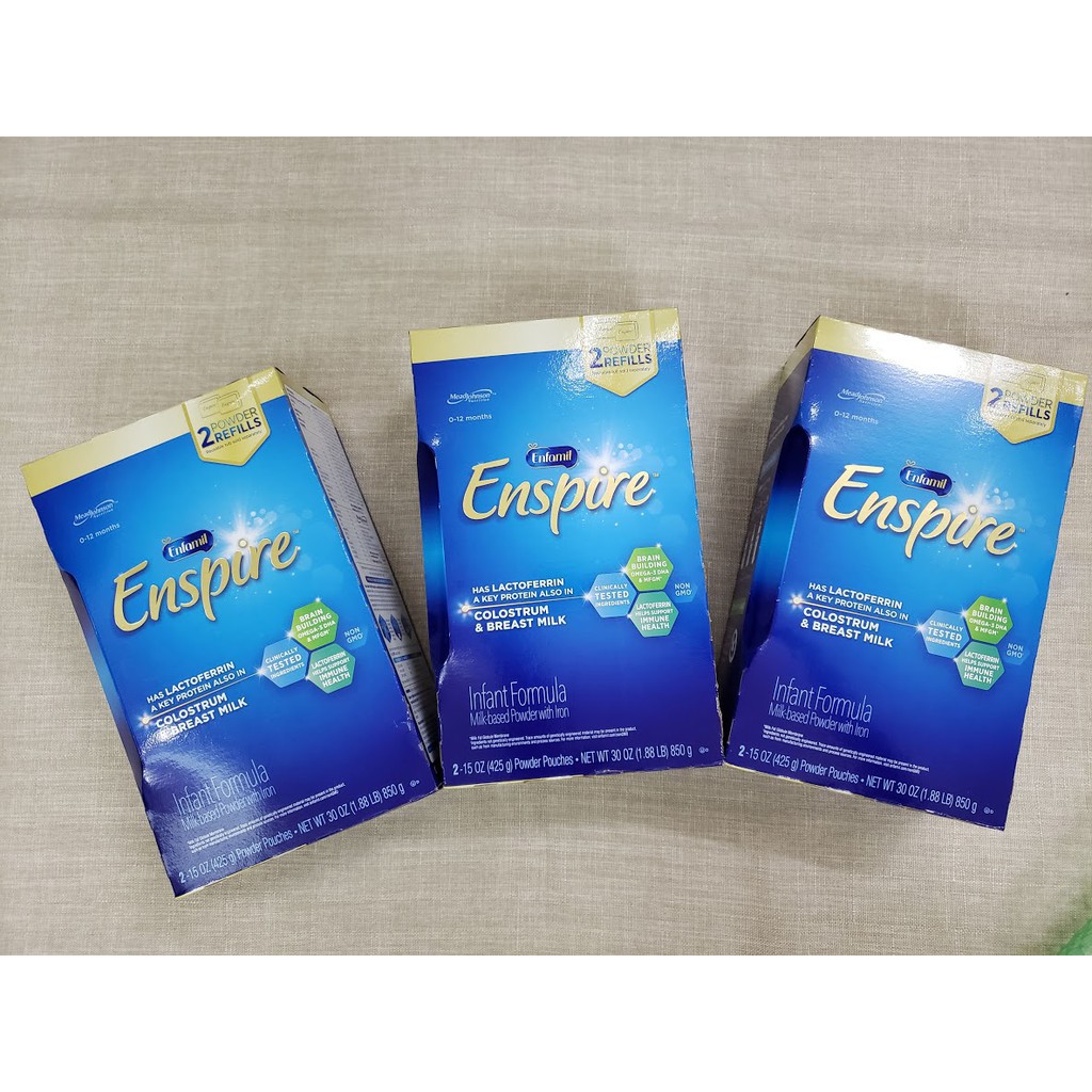 Sữa Enfamil Enspire Infant Formula hộp giấy 850g | Shopee Việt Nam