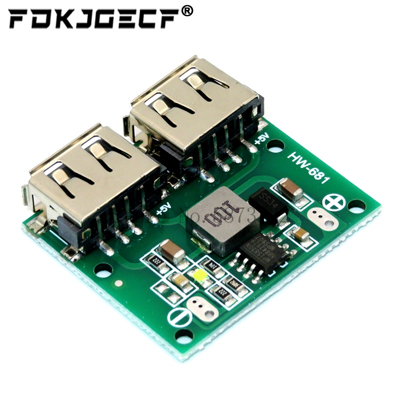 Mô Đun Hạ Áp 9V 12V 24V Xuống 5V DC-DC 3A Sạc Điện Áp 6-26V DC-DC ...